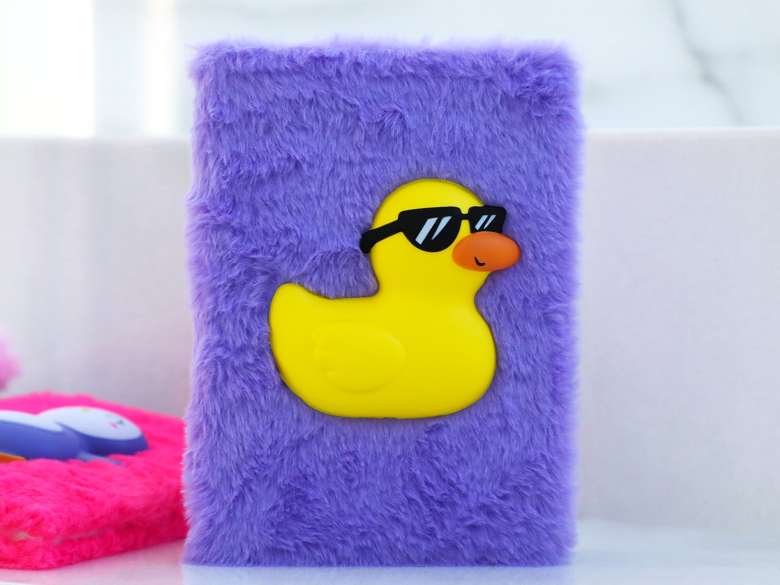 Fuzzy notebook duck | Ale-Hop