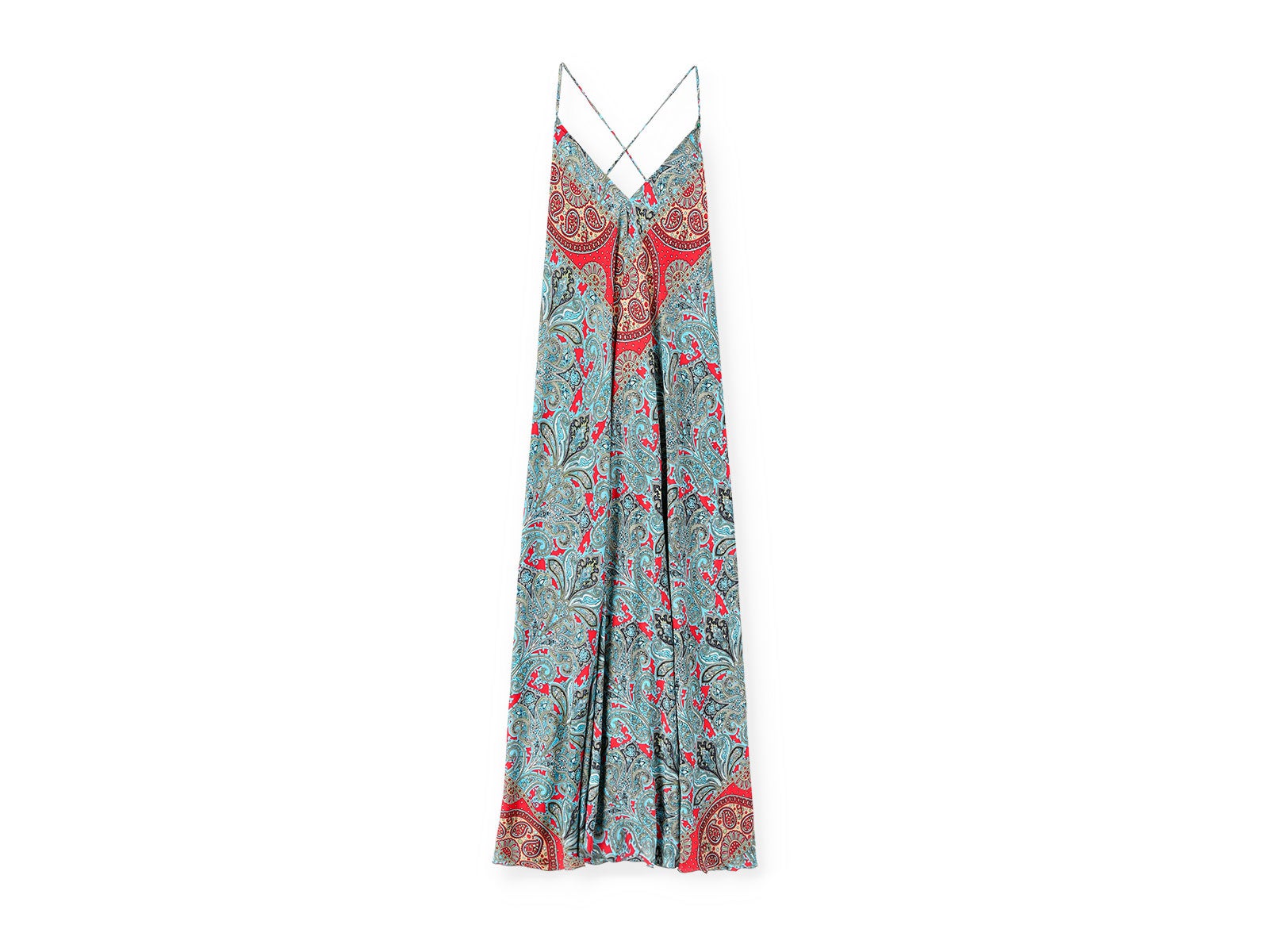 Long dress paisley blue | Ale-Hop