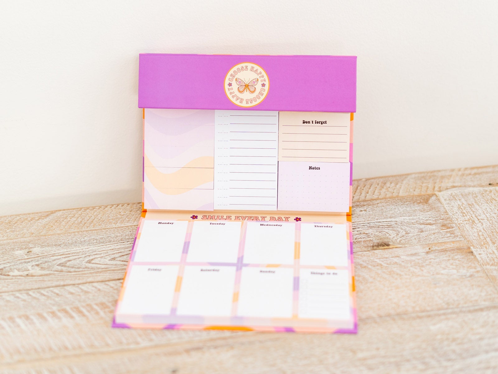 Planner con posits – Choose happy | Ale-Hop