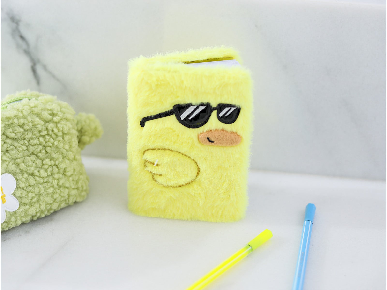 A6 furry notebook duck | Ale-Hop